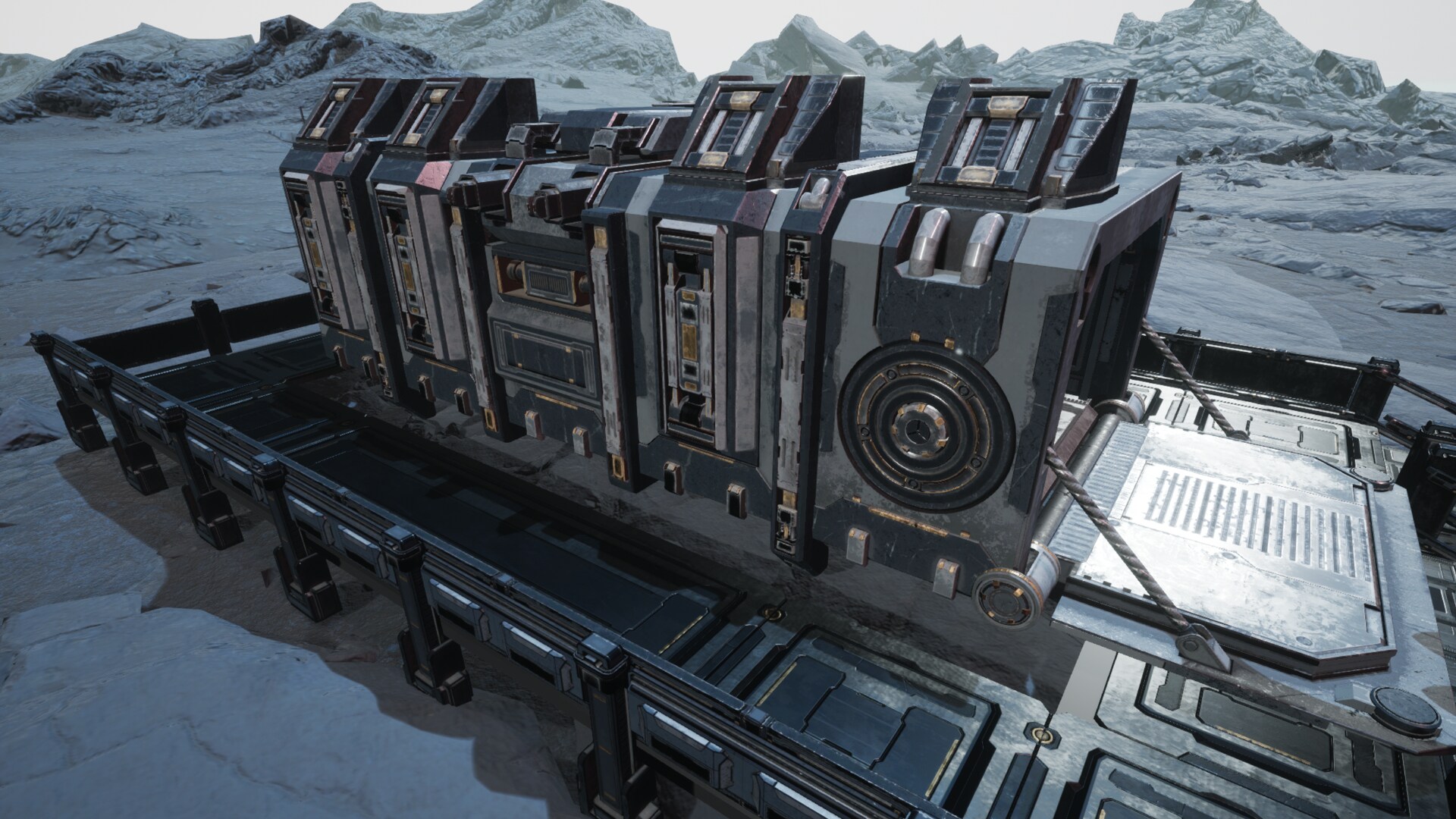 Modular Sci-Fi Bunker in Props - UE Marketplace Modular Sci-Fi Bunker in Props - UE Marketplace